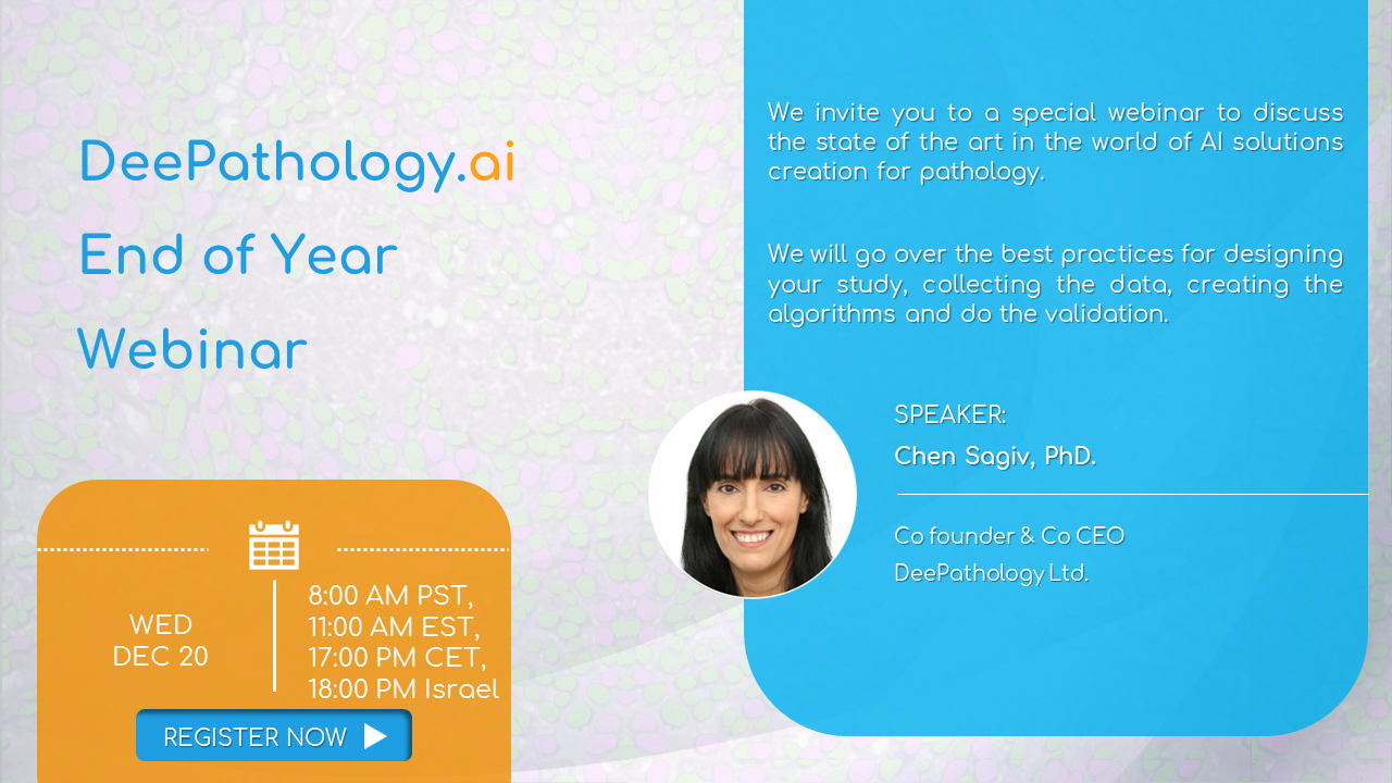 DeePathology End of Year Webinar - Deepathology